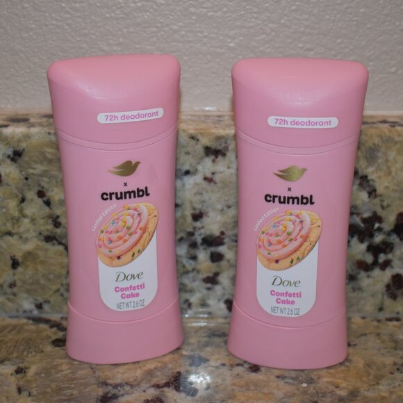 Dove | Bath & Body | Set Of 2 Dove X Crumbl Confetti Cake 72 Hr ...